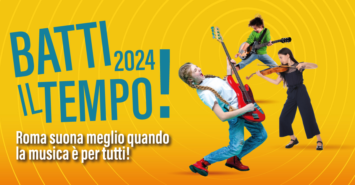 BATTI IL TEMPO 2024 ! Corsi di educazione musicale a costi agevolati ...